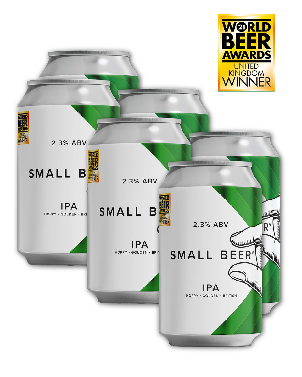 Small Beer IPA | 2.3% ABV, Gluten-Free & Low-Cal Cans