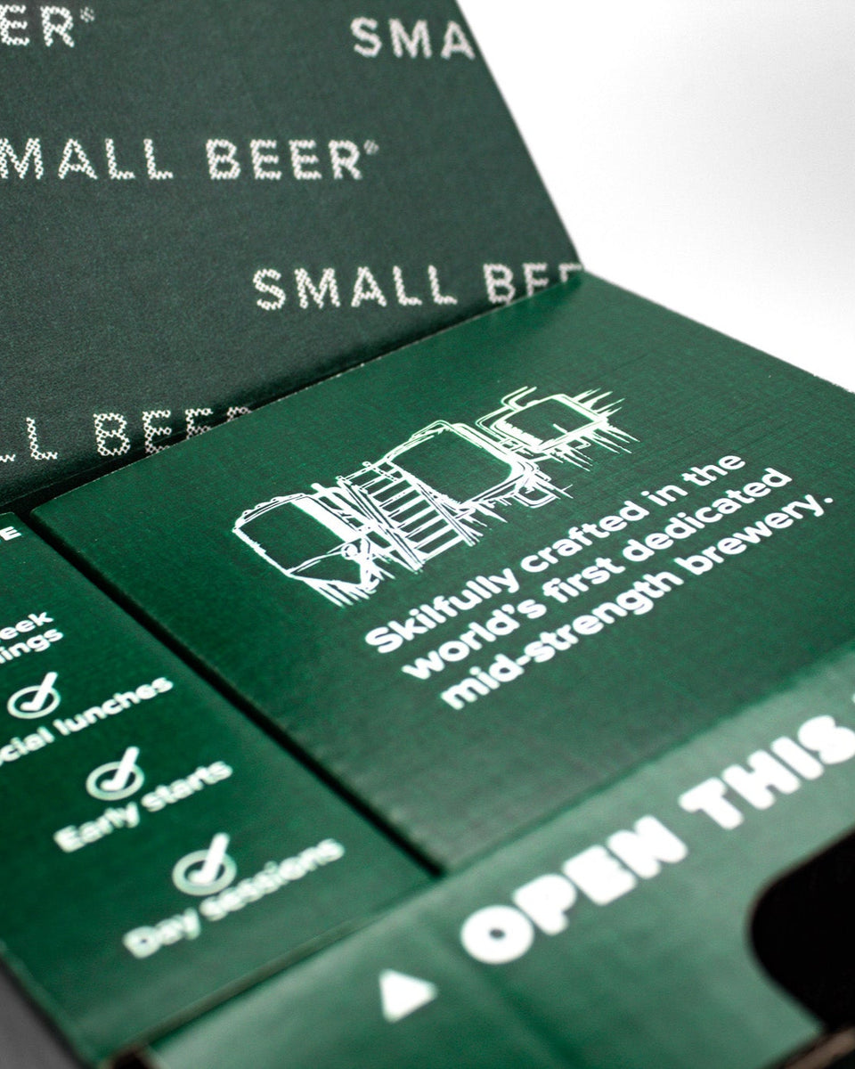 Father’s Day Gift | Small Beer & LSA Glassware Gift Set | Small Beer