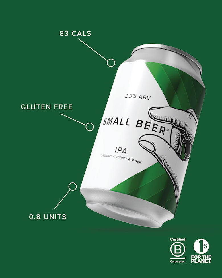 IPA 2.3% | 330ml Cans | Gluten Free | Small Beer